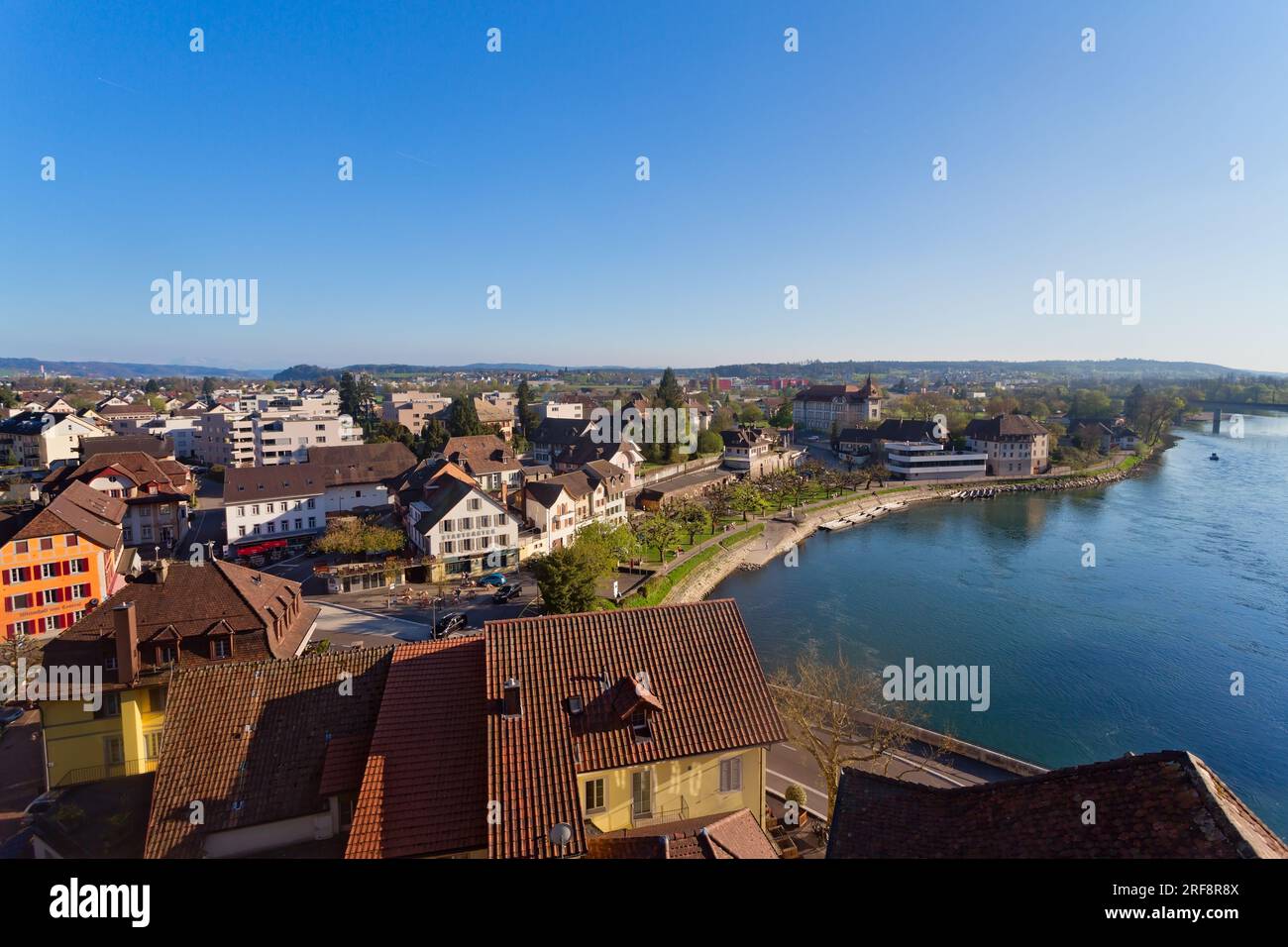 Aarburg aare canton aargau castle hi-res stock photography and images ...