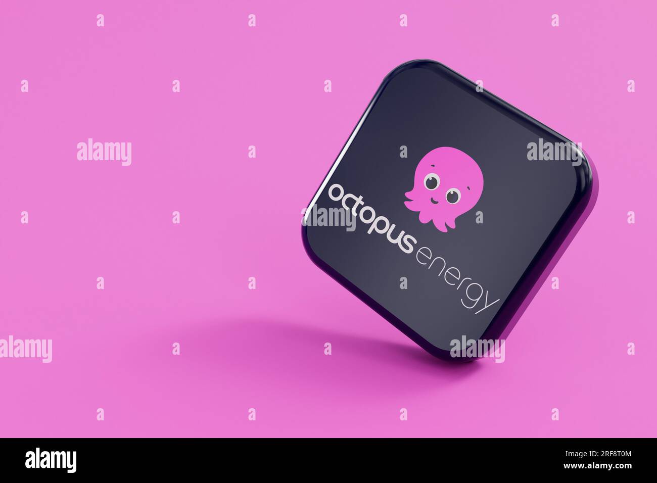 LONDON, UK - July 2023: Octopus Energy gas and electricity energy ...