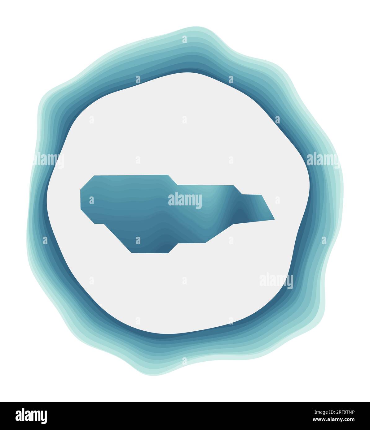 Soft gradient layered abstract waves Cut Out Stock Images & Pictures ...