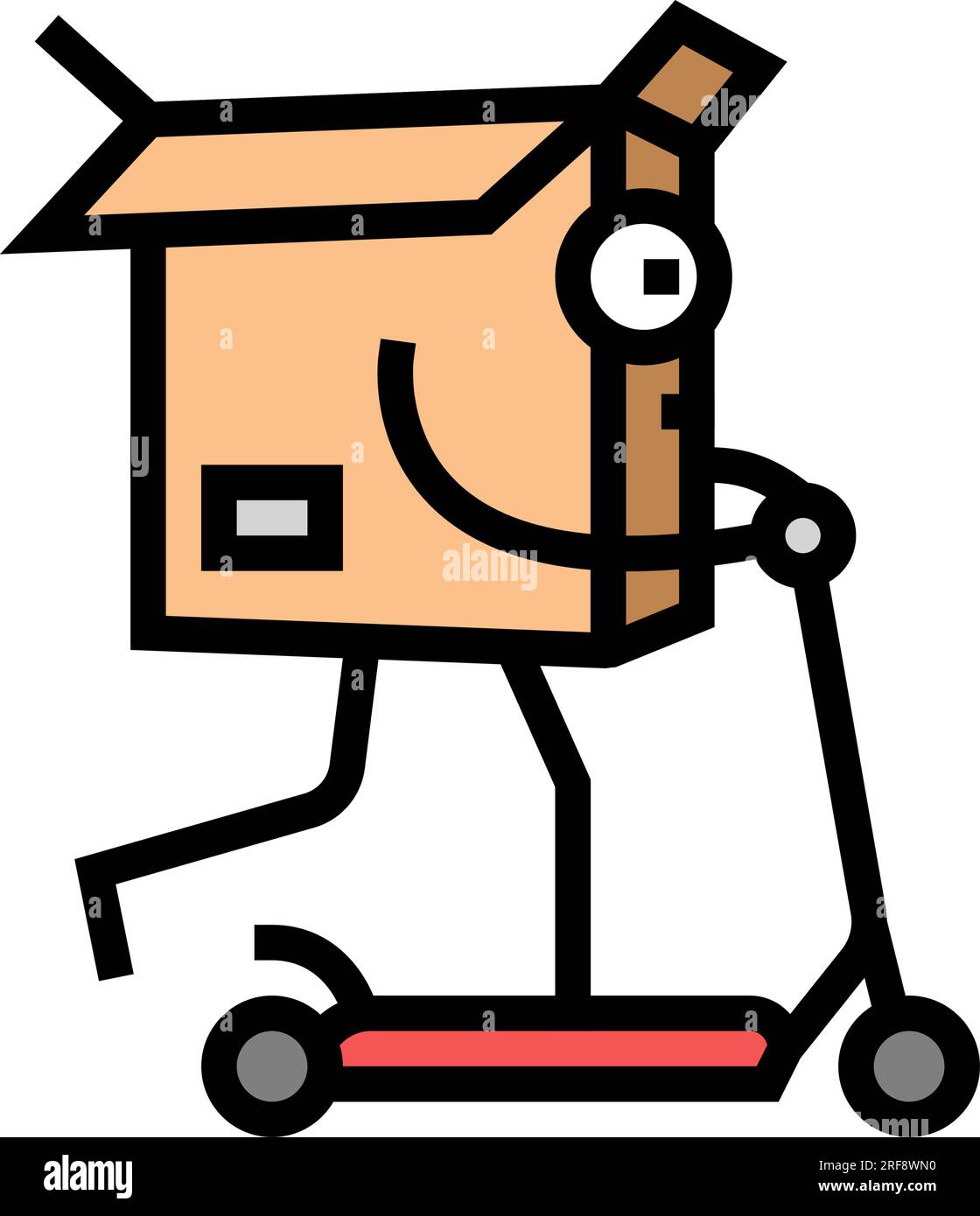 Cardboard ride Cut Out Stock Images & Pictures - Alamy