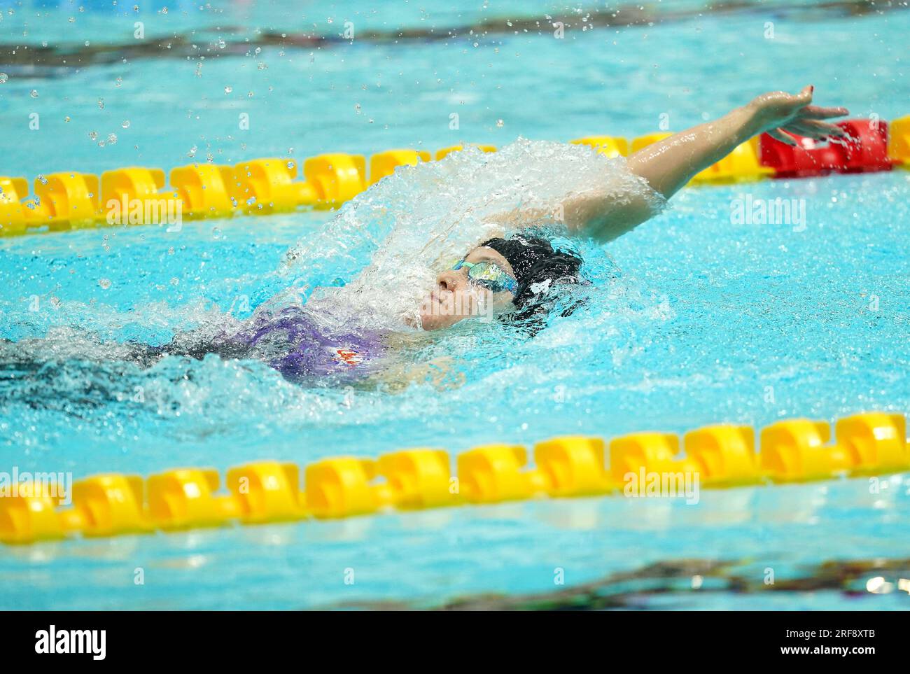 Great Britain's Alice Tai in the Women's 100m Backstroke S8 Final ...