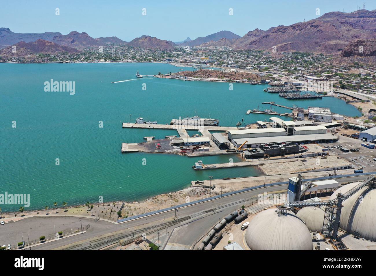 Guaymas Maritime Port, Guaymas National Port System, industrial in ...