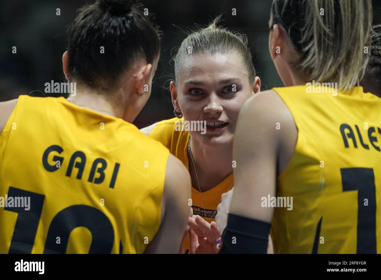 ISTANBUL, TURKIYE - MARCH 25, 2023: Nika Daalderop in Turk Hava Yollari ...
