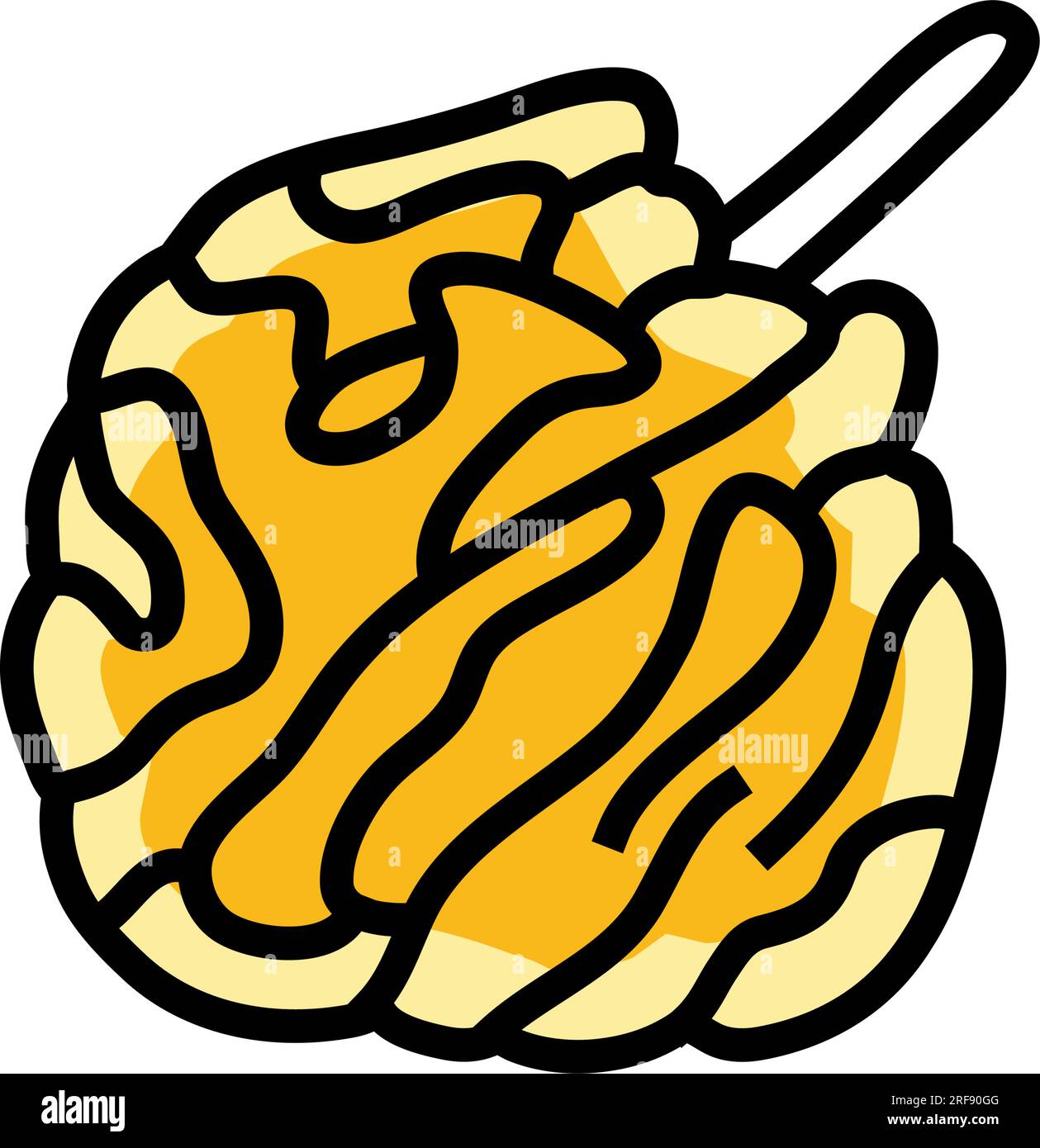 bath sponge hygiene color icon vector illustration Stock Vector Image ...