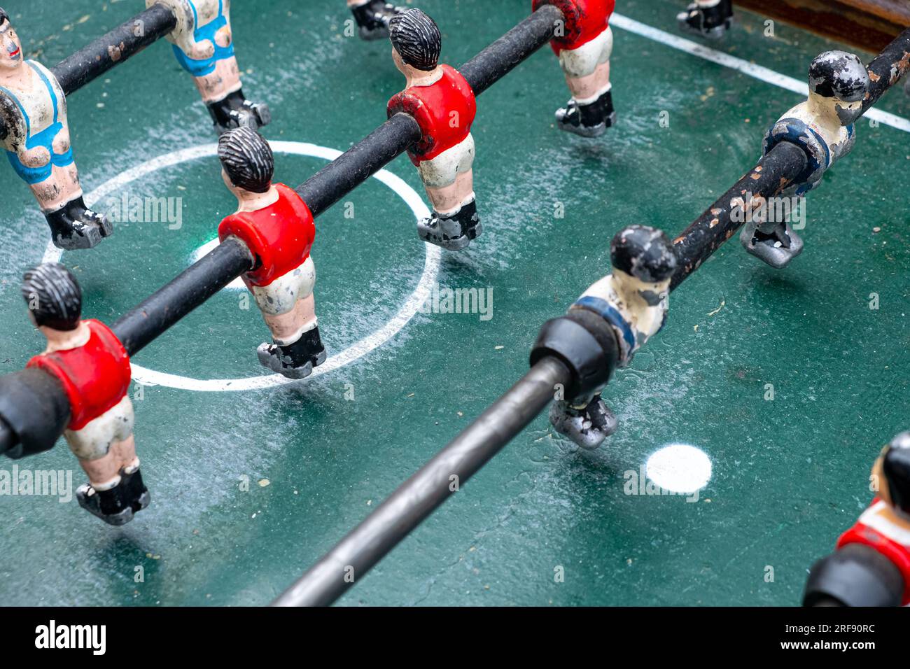 Retro football table hi-res stock photography and images - Alamy