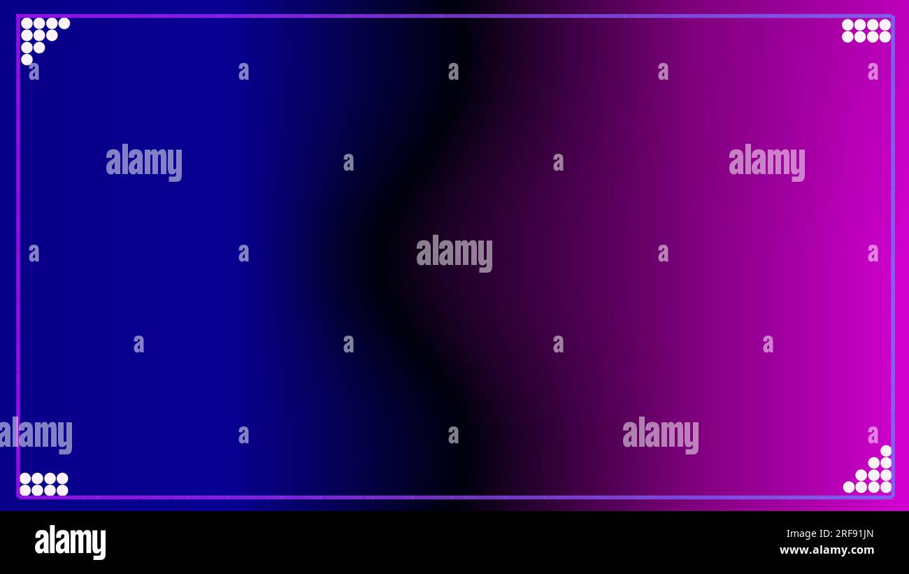 Blue and pink double gradient border copy space background Stock Vector ...