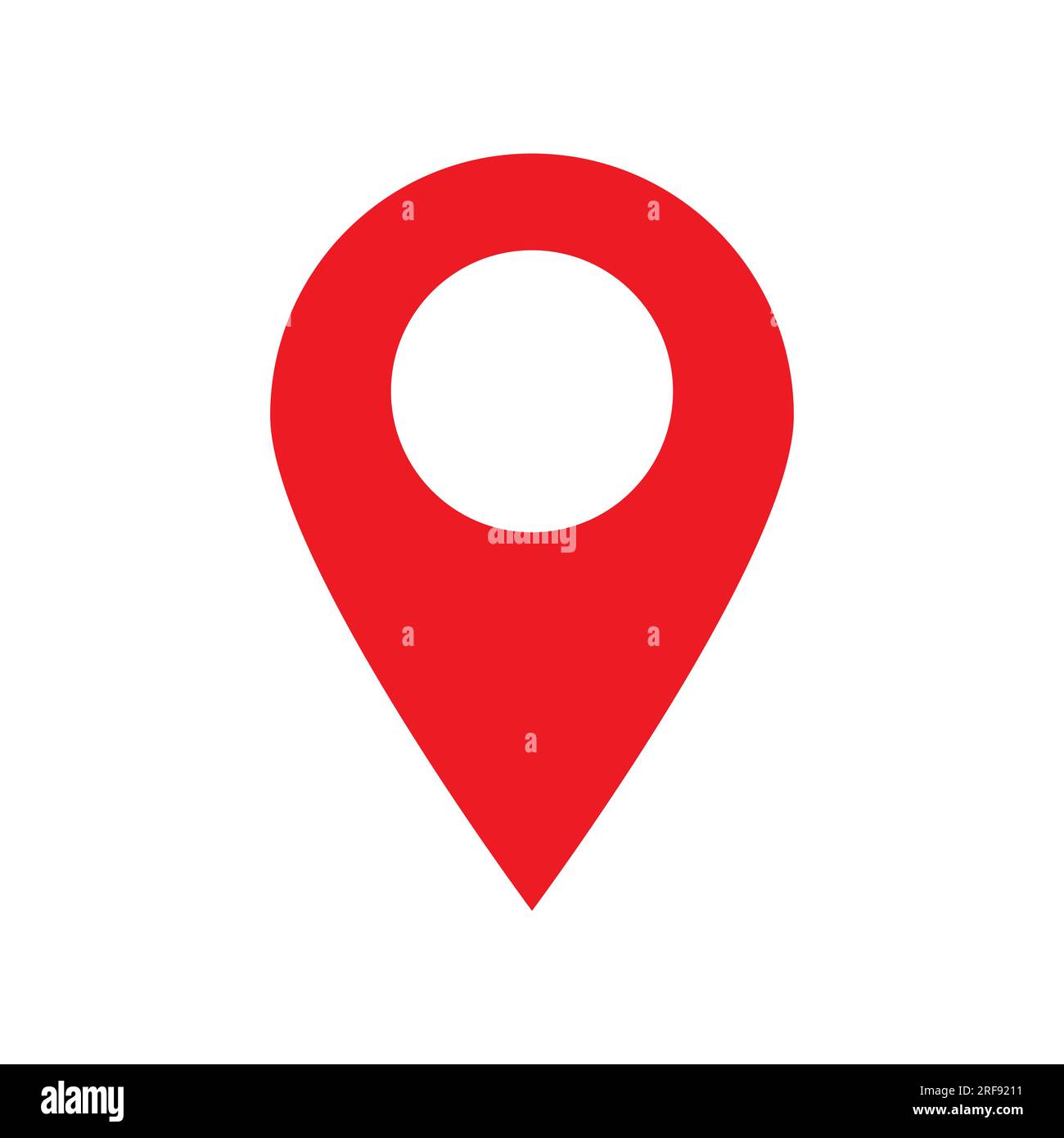 Destination red icon. Symbol for website design, logo, app, UI. Vector ...
