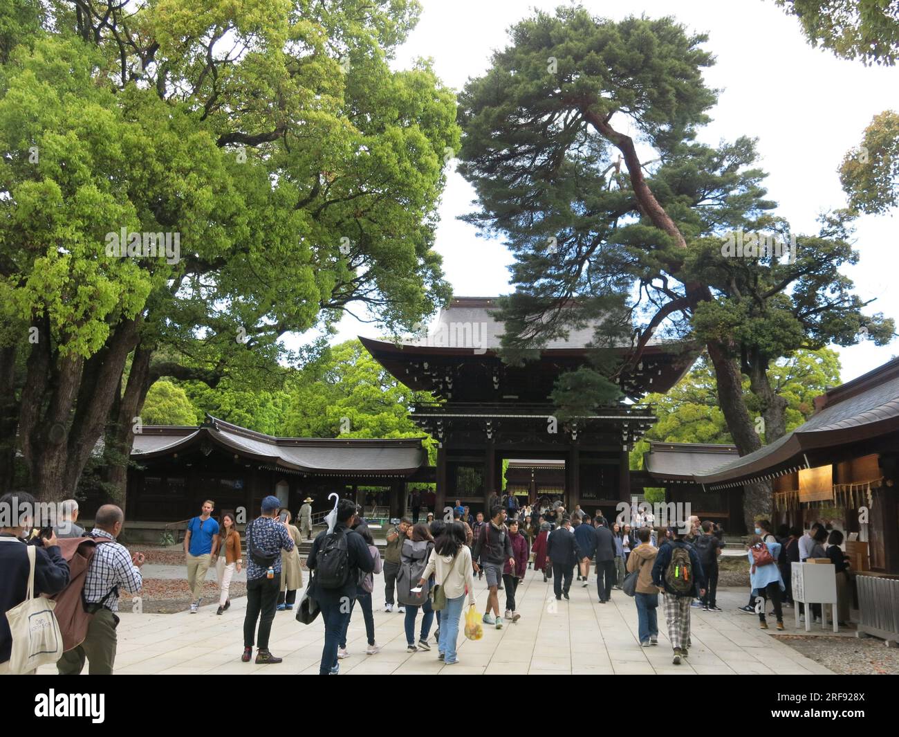 Dedicated to the deity of Emperor Meiji, the main complex of impressive ...