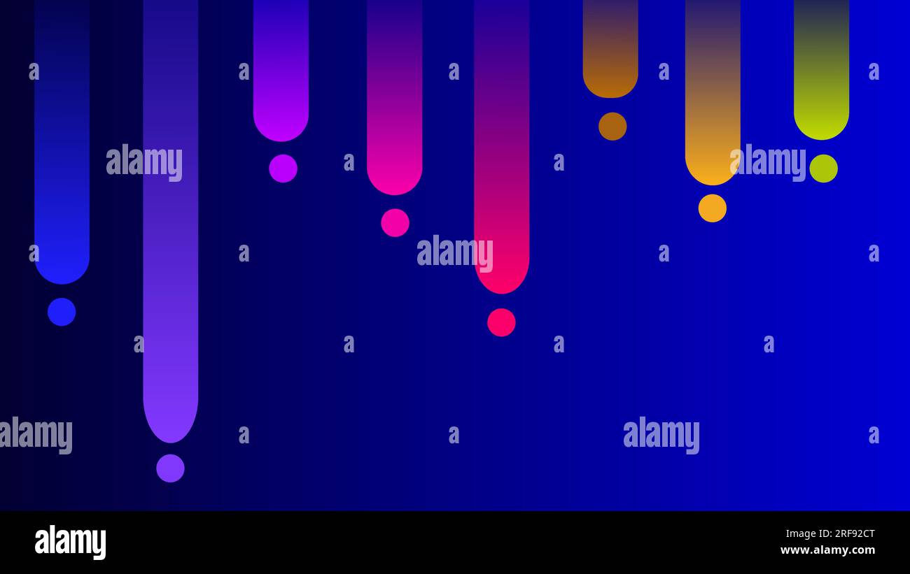 Rainbow at twilight Stock Vector Images - Alamy