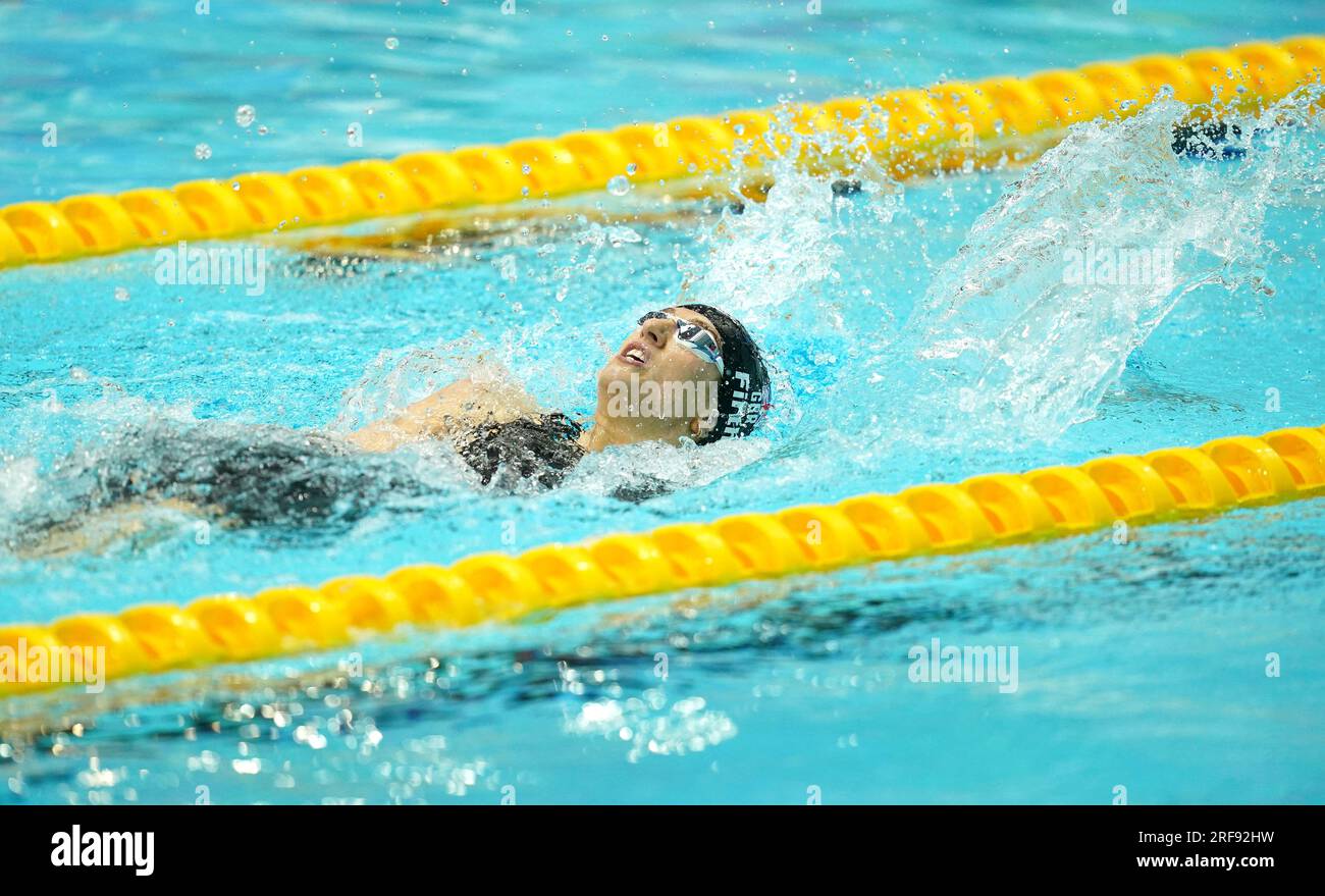 Great Britain's Bethany Firth in the Women's 100m Backstroke SB13 ...