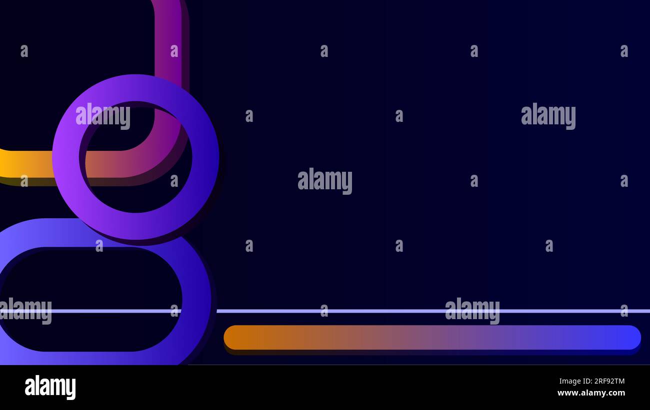 Twilight gradient geometric shapes frame background Stock Vector Image ...