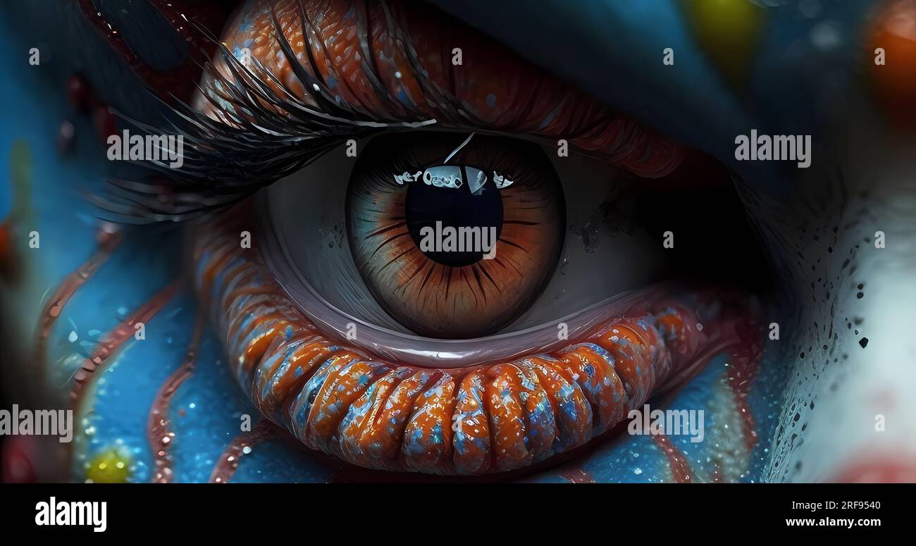 Dark Horror Eyes Wallpaper