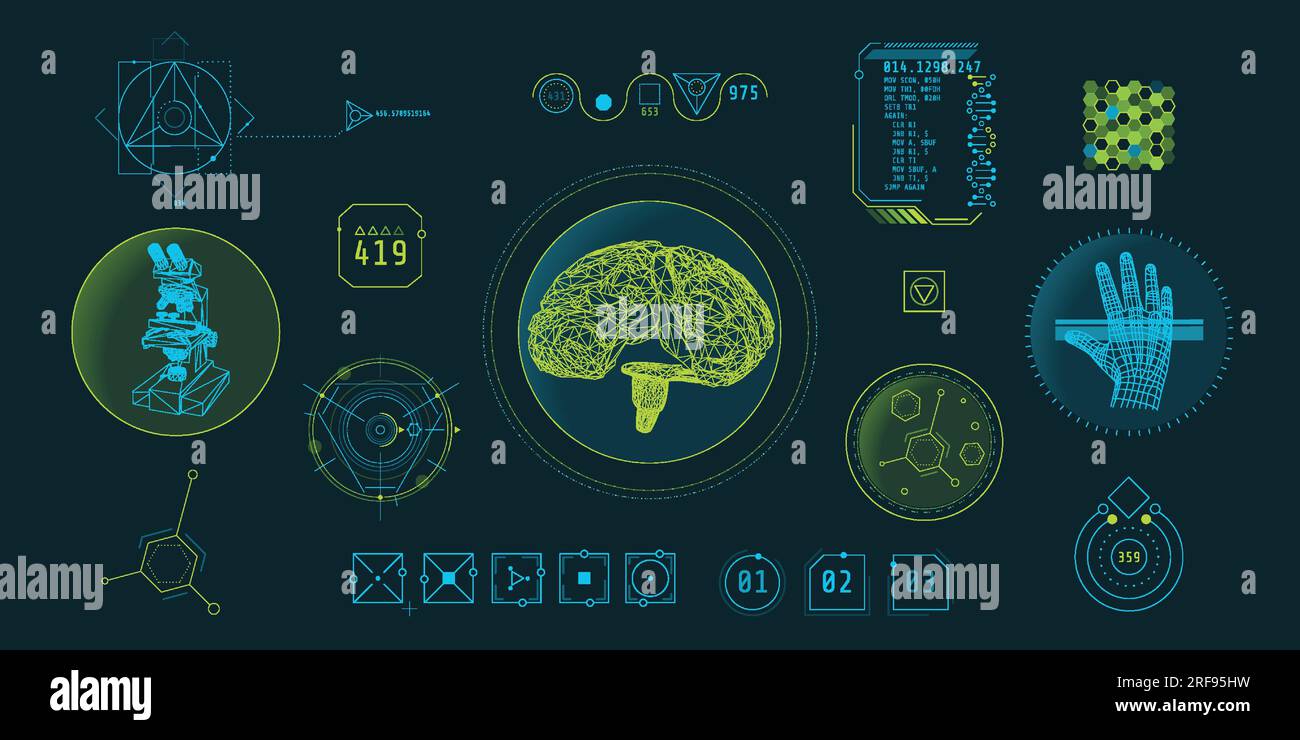 Design elements for infographic of data communication Stock Vector ...