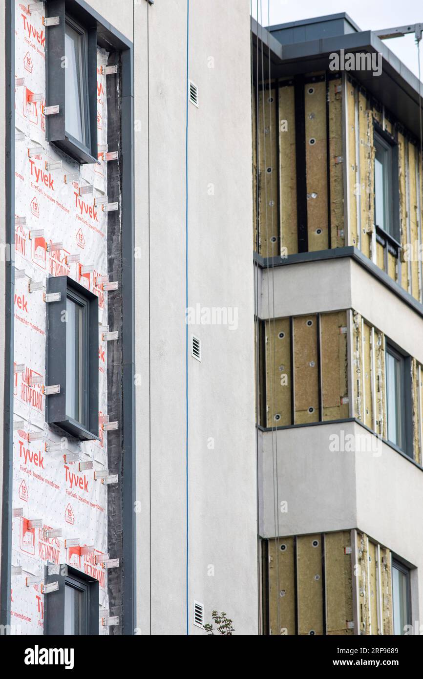 Cladding repairs to student accommodation in Gillingham, Kent, UK ...