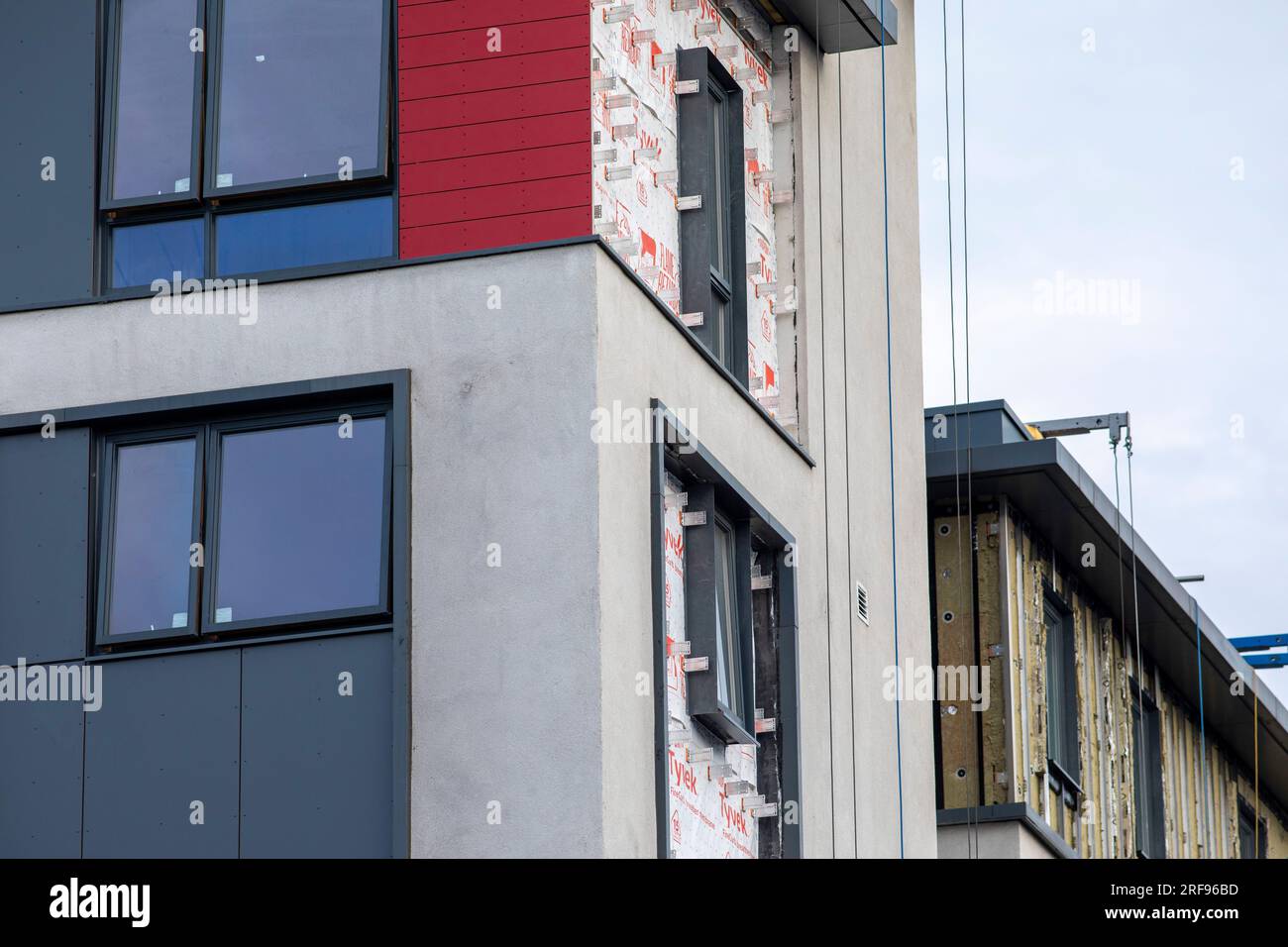 Cladding repairs to student accommodation in Gillingham, Kent, UK ...