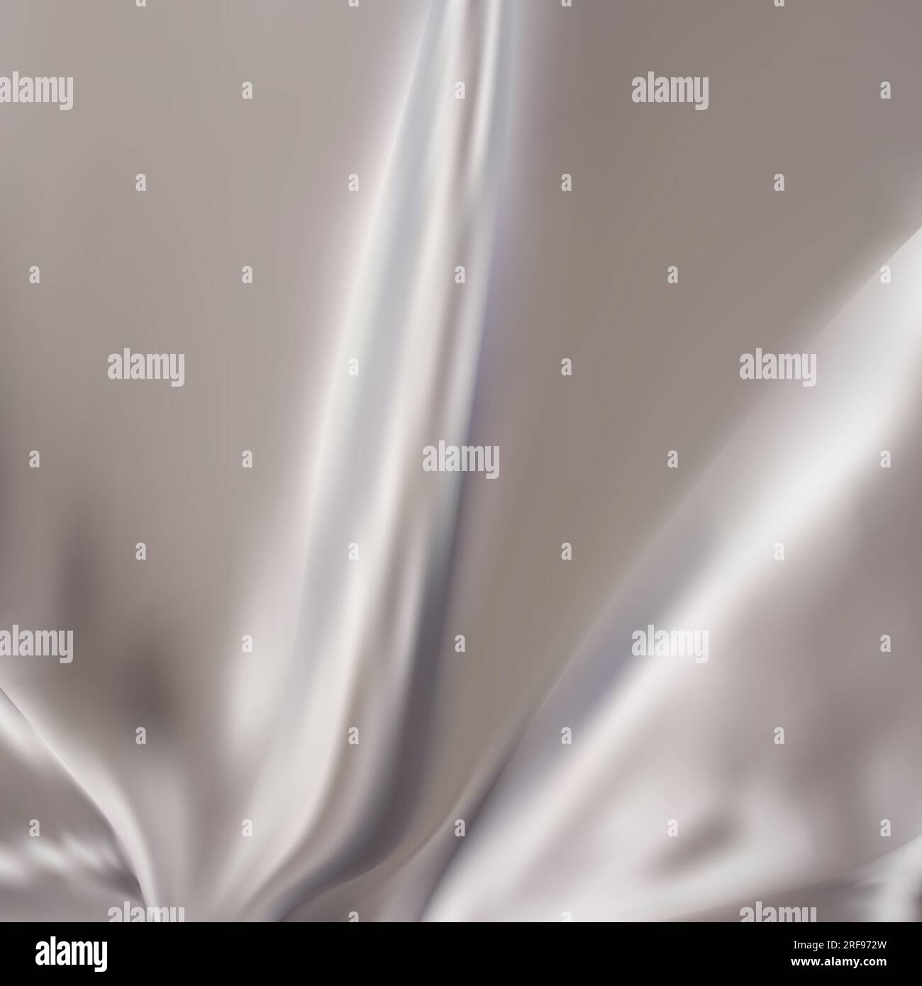 Crease design. Satin. Luxurious. Wrinkled curtains on white background ...