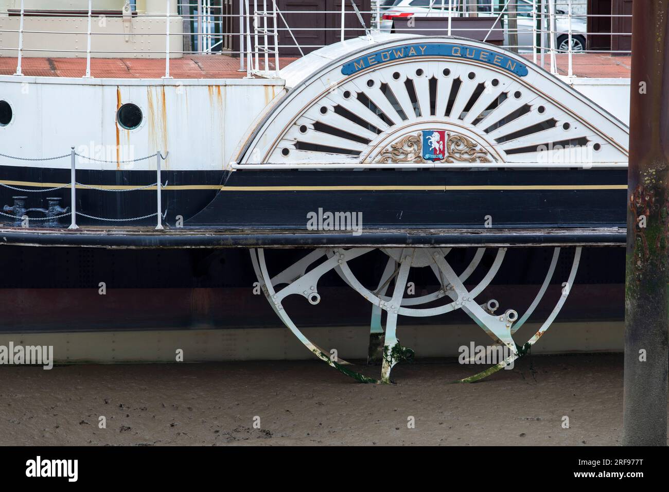 The PS Medway Queen is a paddle driven steamship, the only mobile ...