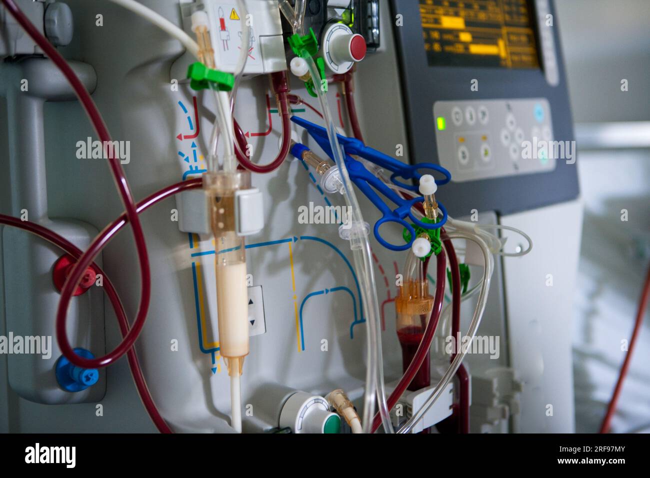 Hemodialysis machine hi-res stock photography and images - Alamy