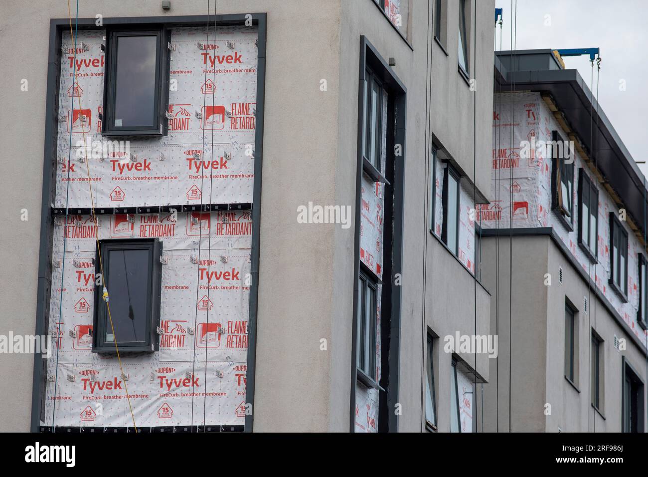 Cladding repairs to student accommodation in Gillingham, Kent, UK ...