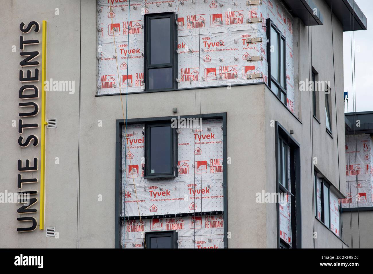 Cladding repairs to student accommodation in Gillingham, Kent, UK ...