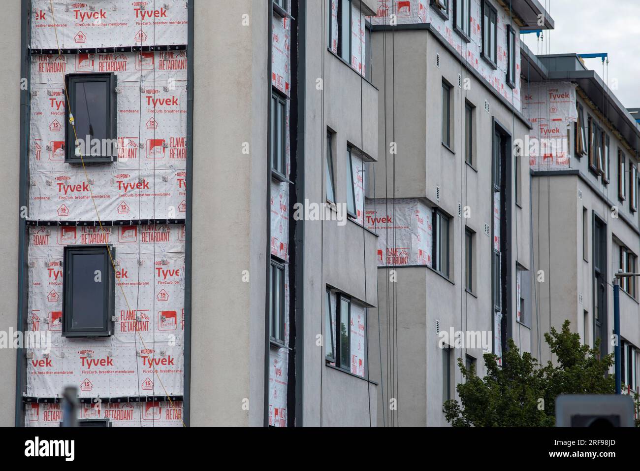 Cladding repairs to student accommodation in Gillingham, Kent, UK ...