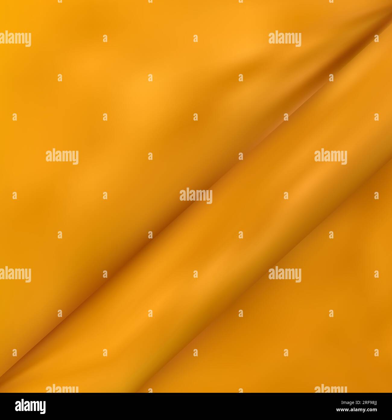 Orange wrinkled fabric background, wall partition with elegant pattern ...