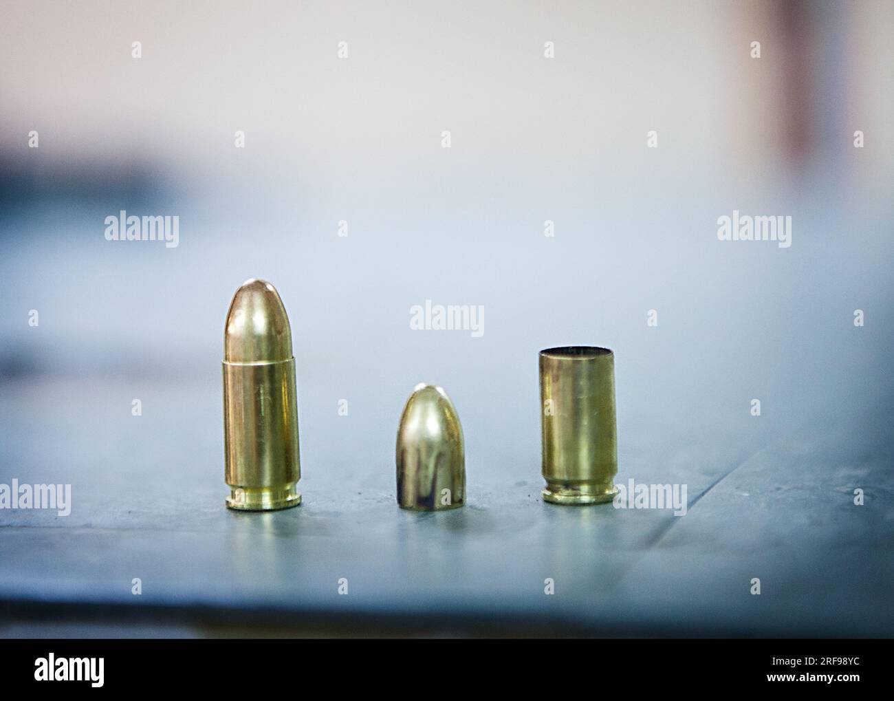 Ballistic department forensic research criminal investigation: bullets ...