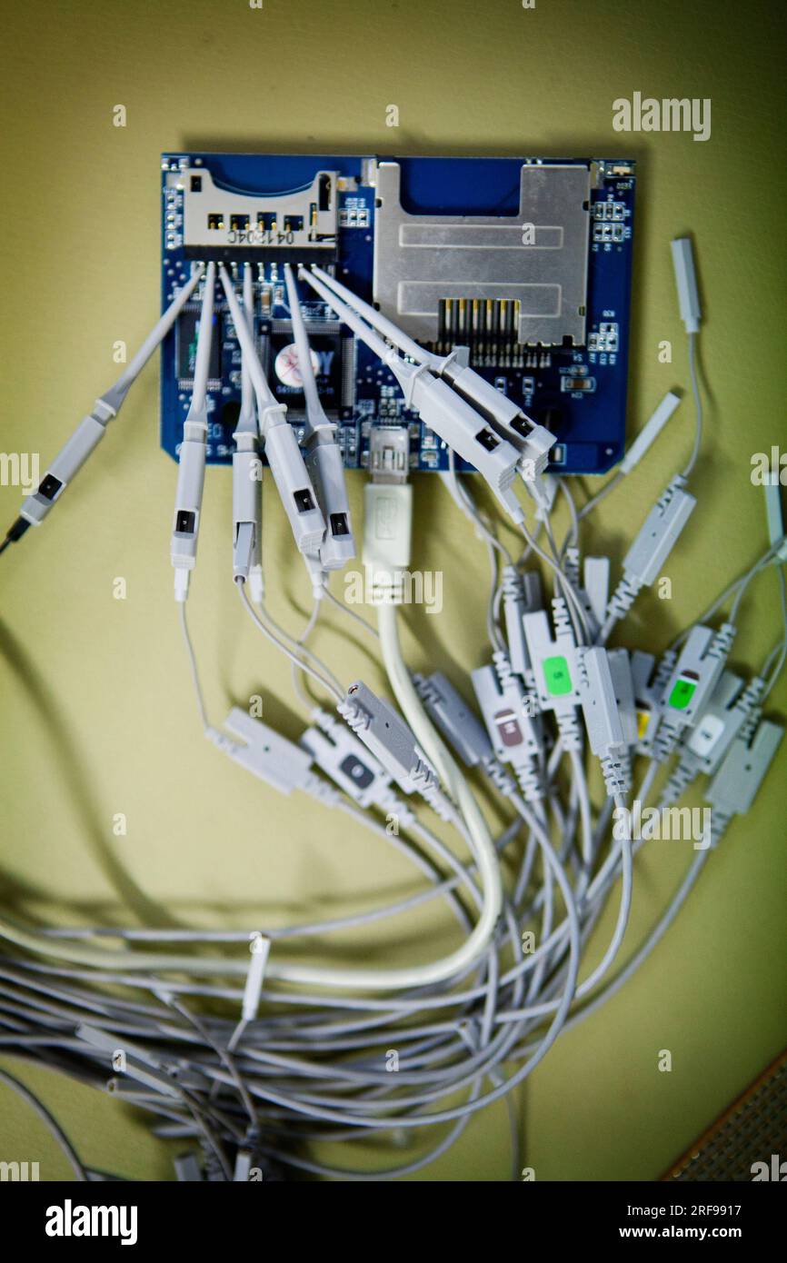 Criminal investigation by the forensic science department of Electronic ...