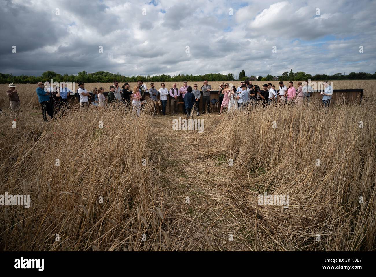EDITORIAL USE ONLY People attend The Oxford Artisan Distillery’s Lammas ...