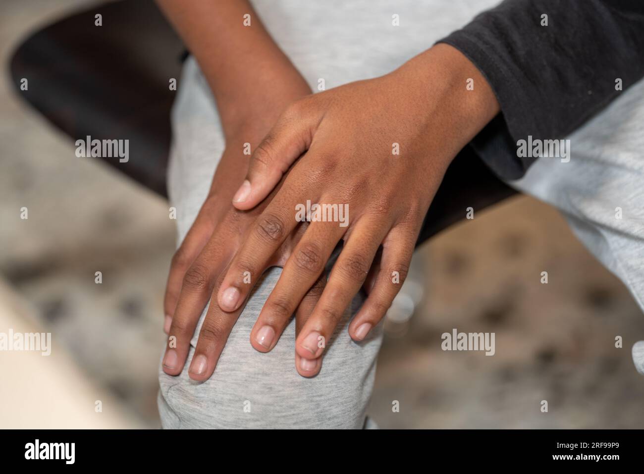 Hands on each other hi-res stock photography and images - Alamy