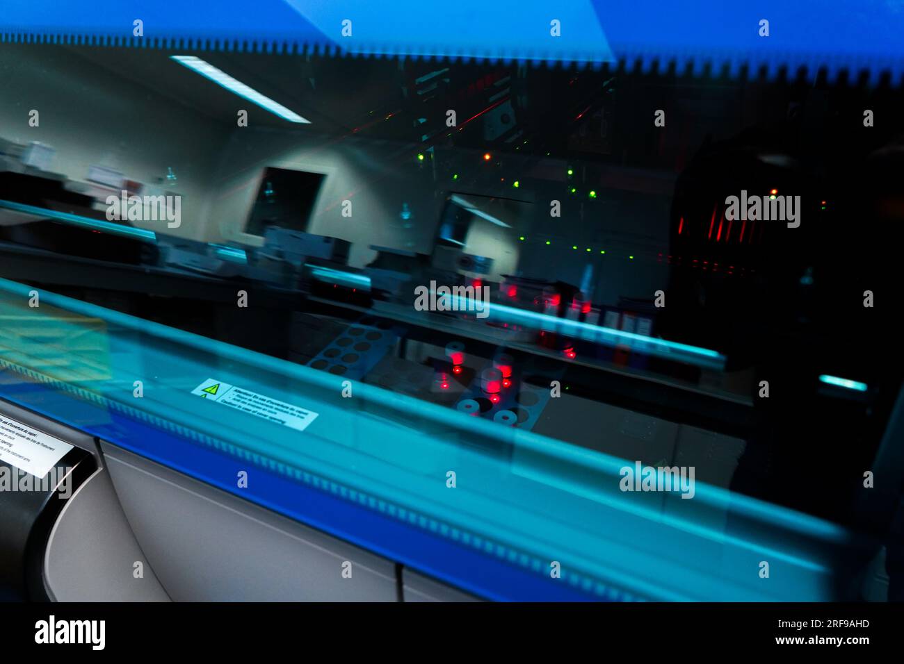 Technical platform of the Inovie 34 laboratory . Sta R Max 3 hemostasis ...