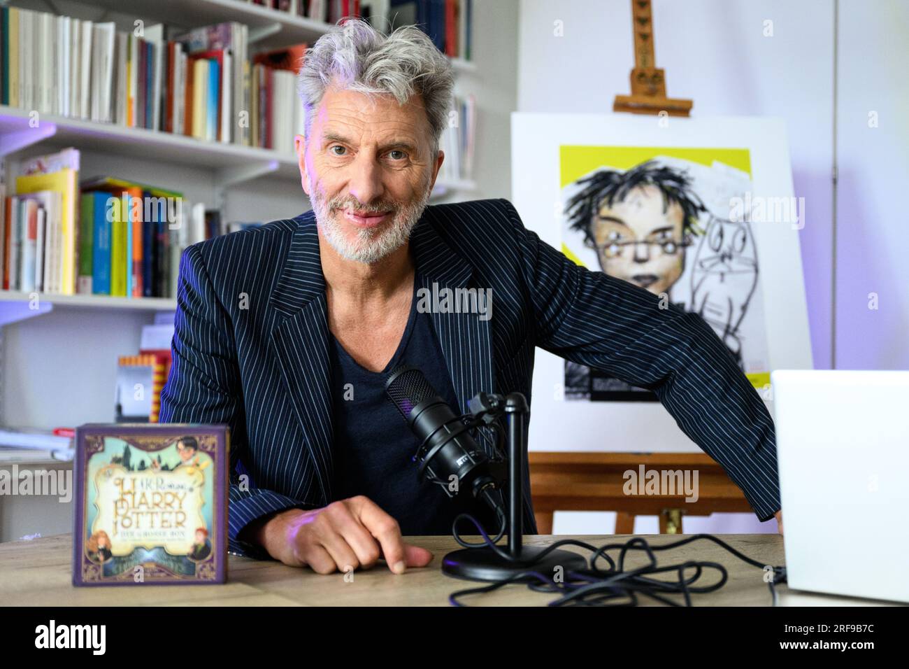 Munich, Germany. 25th July, 2023. Rufus Beck, actor, photographed ...