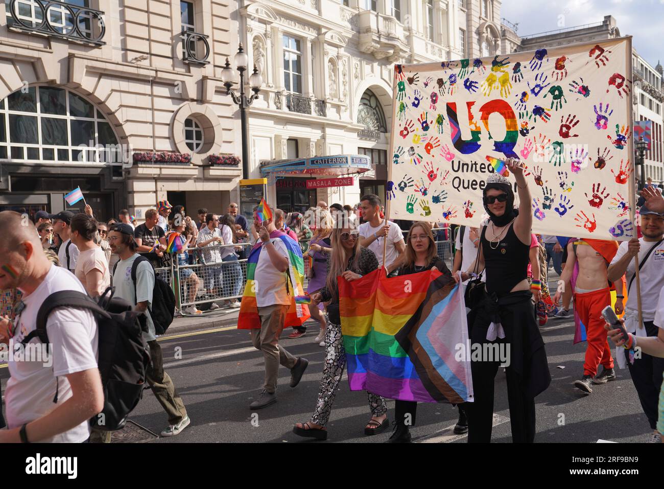 Pride march england hi-res stock photography and images - Alamy