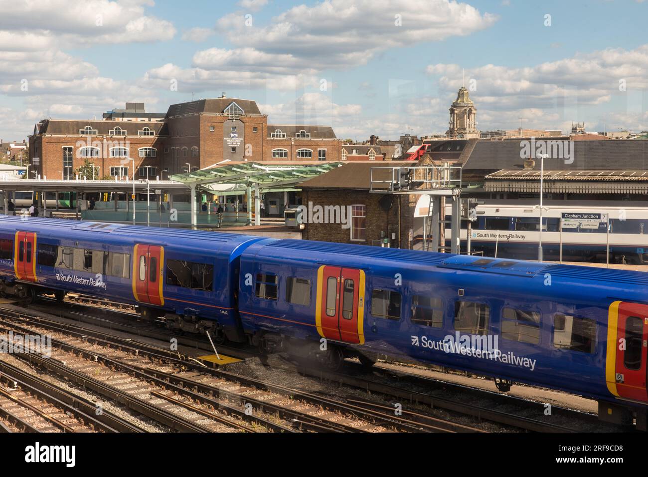 South Western Railway Stock Photo - Alamy
