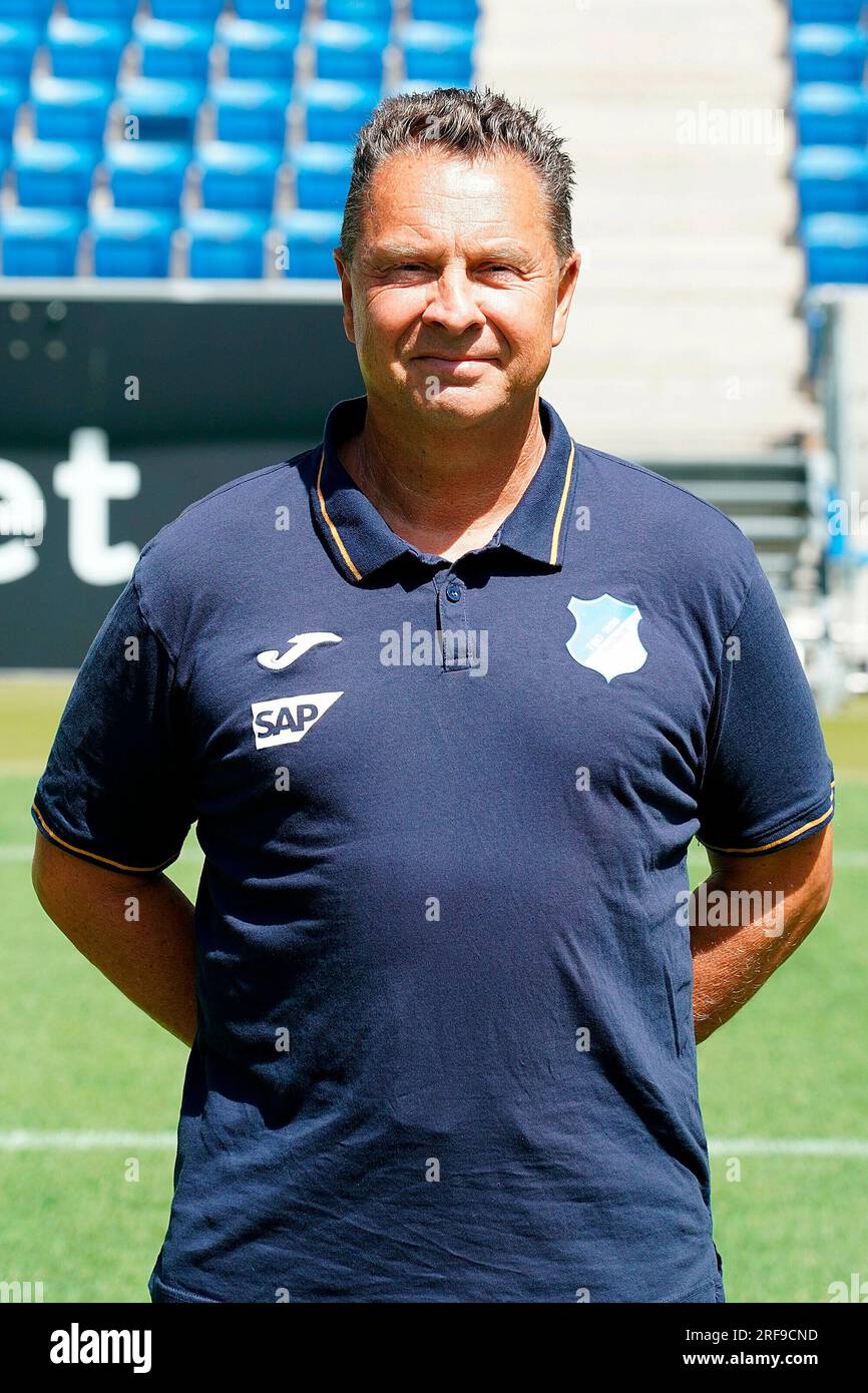 August 1st, 2023, PreZero Arena, Sinsheim, team photo of TSG 1899 ...