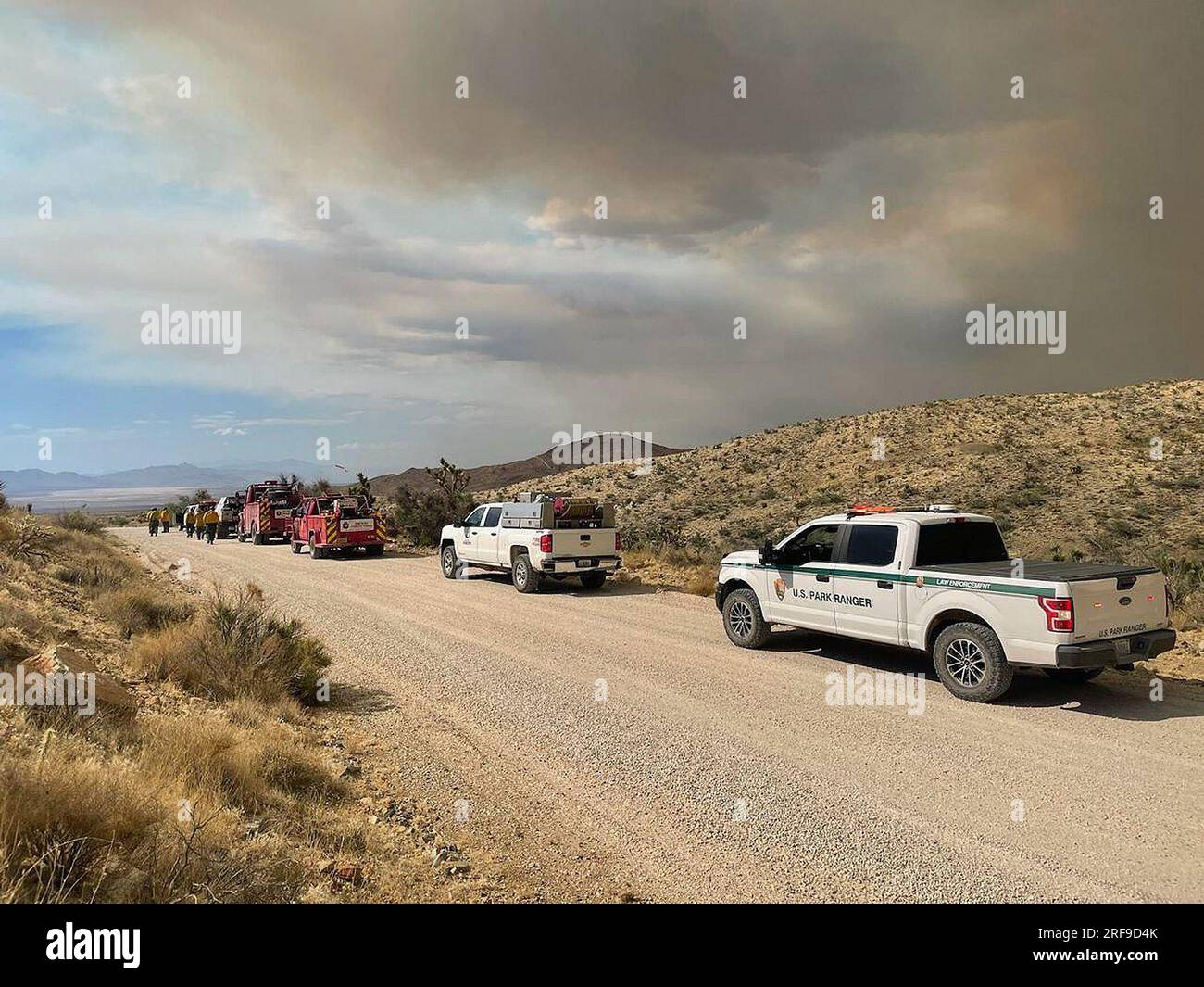 Mojave National Preserve, California, USA. 1st Aug, 2023. A massive ...