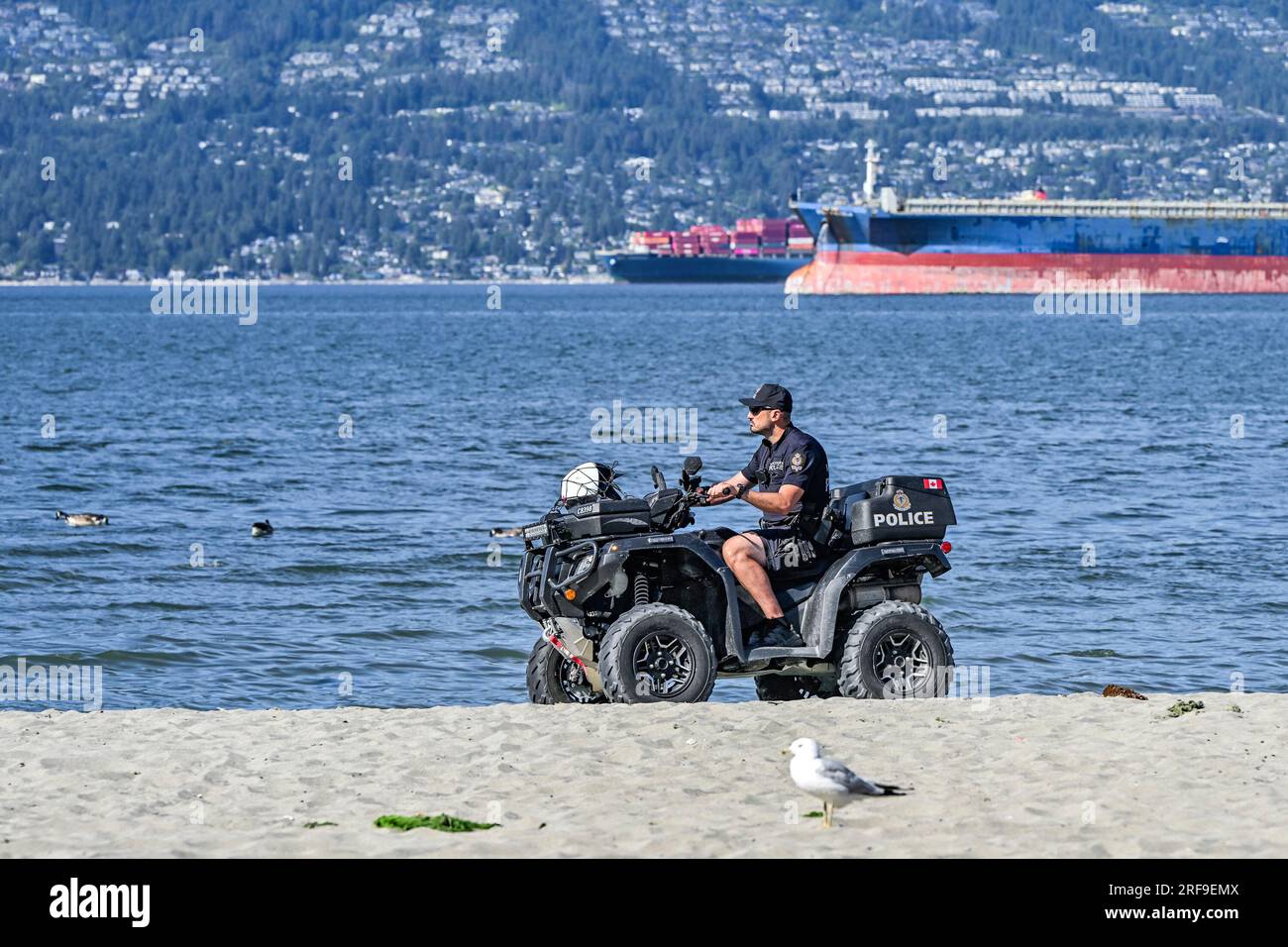 Vancouver Police Beach Patrol, dune buggy, Spanish Banks, English Bay ...