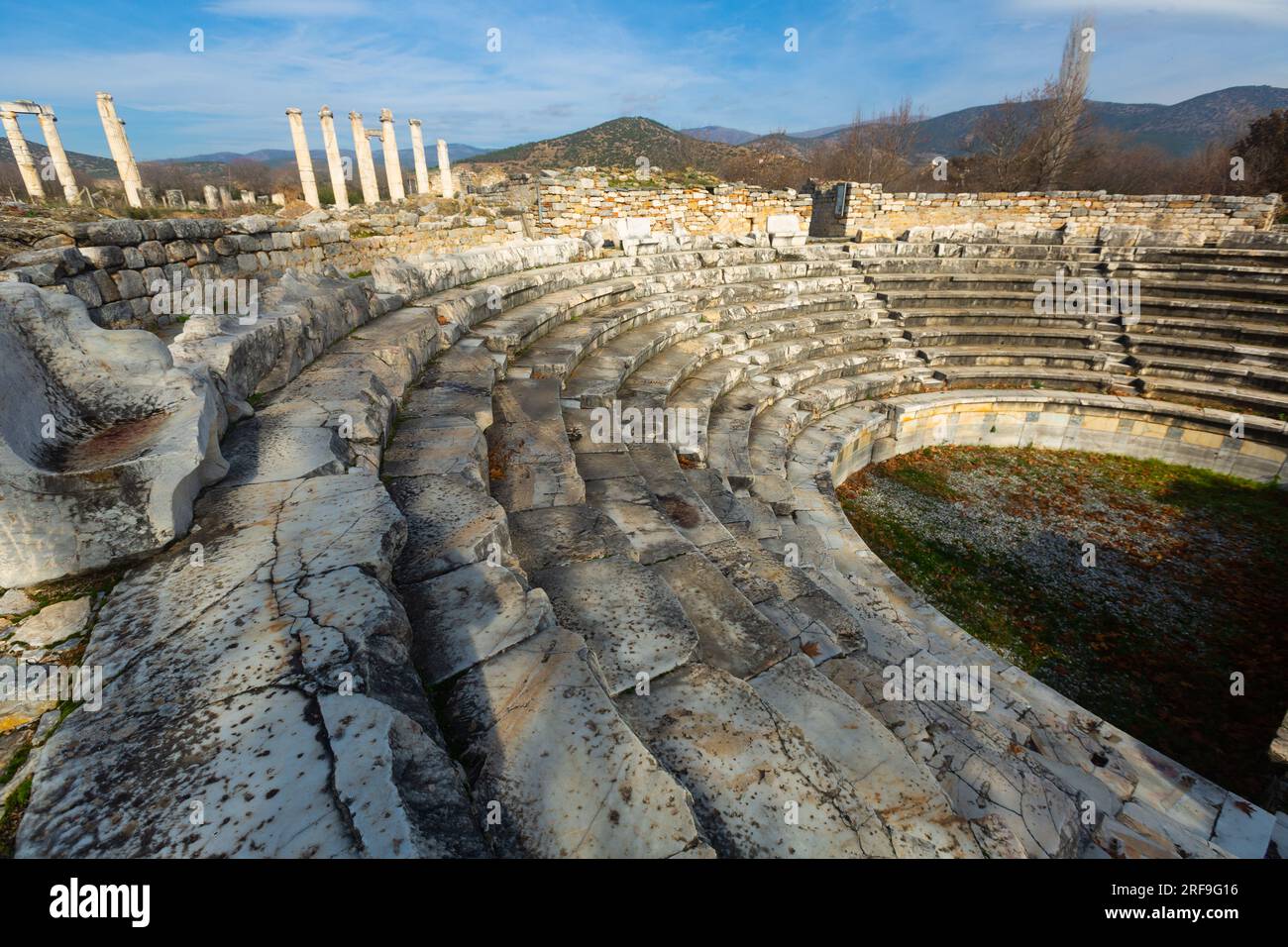 Odeon - theater in ancient city Ephesus. Turkey Stock Photo - Alamy