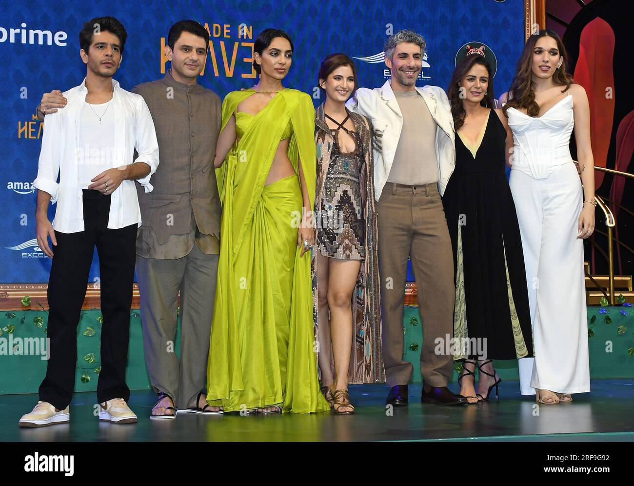Mumbai, India. 01st Aug, 2023. L-R Indian film actors Shashank Arora ...