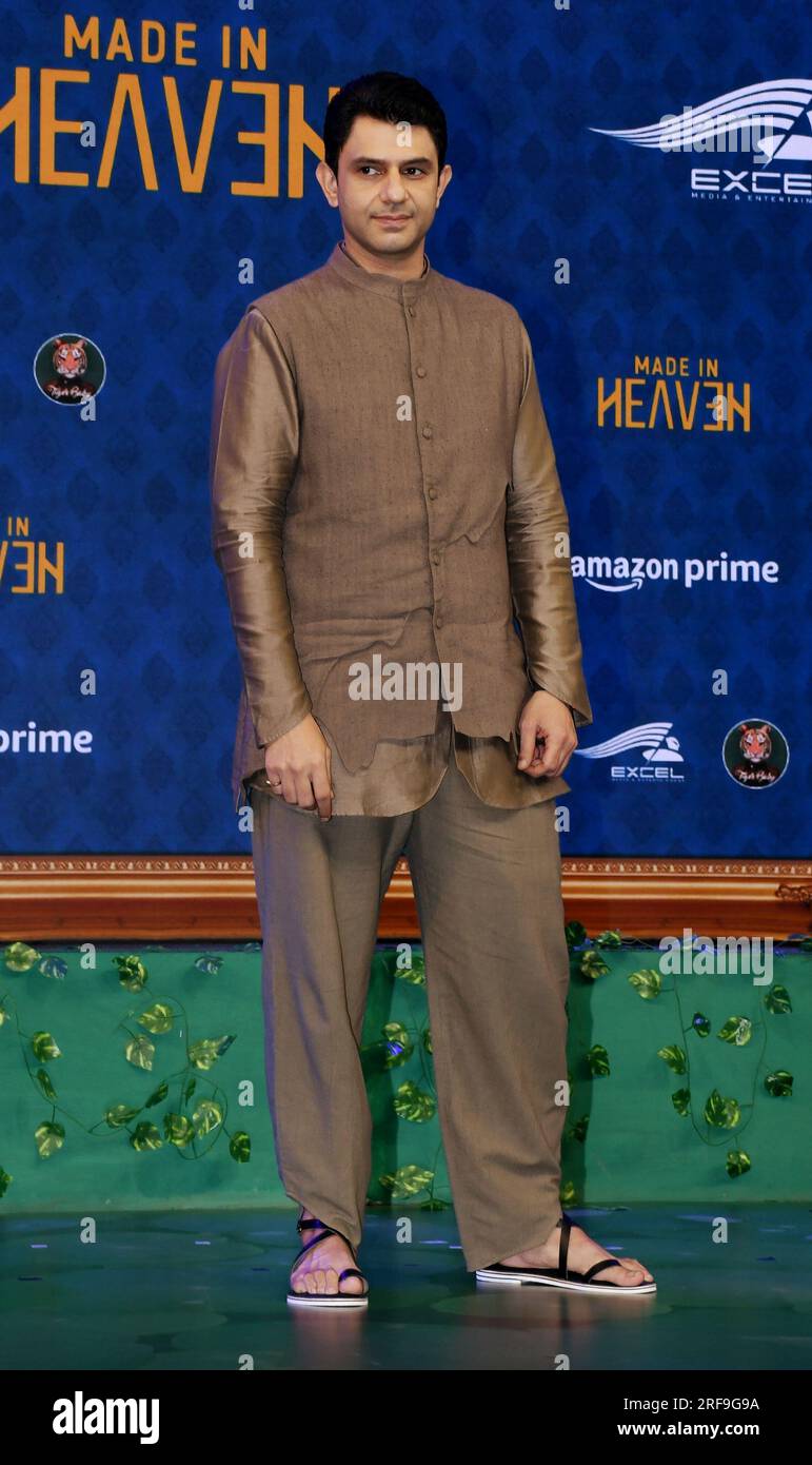 Mumbai, India. 01st Aug, 2023. British Indian actor, Arjun Mathur poses ...