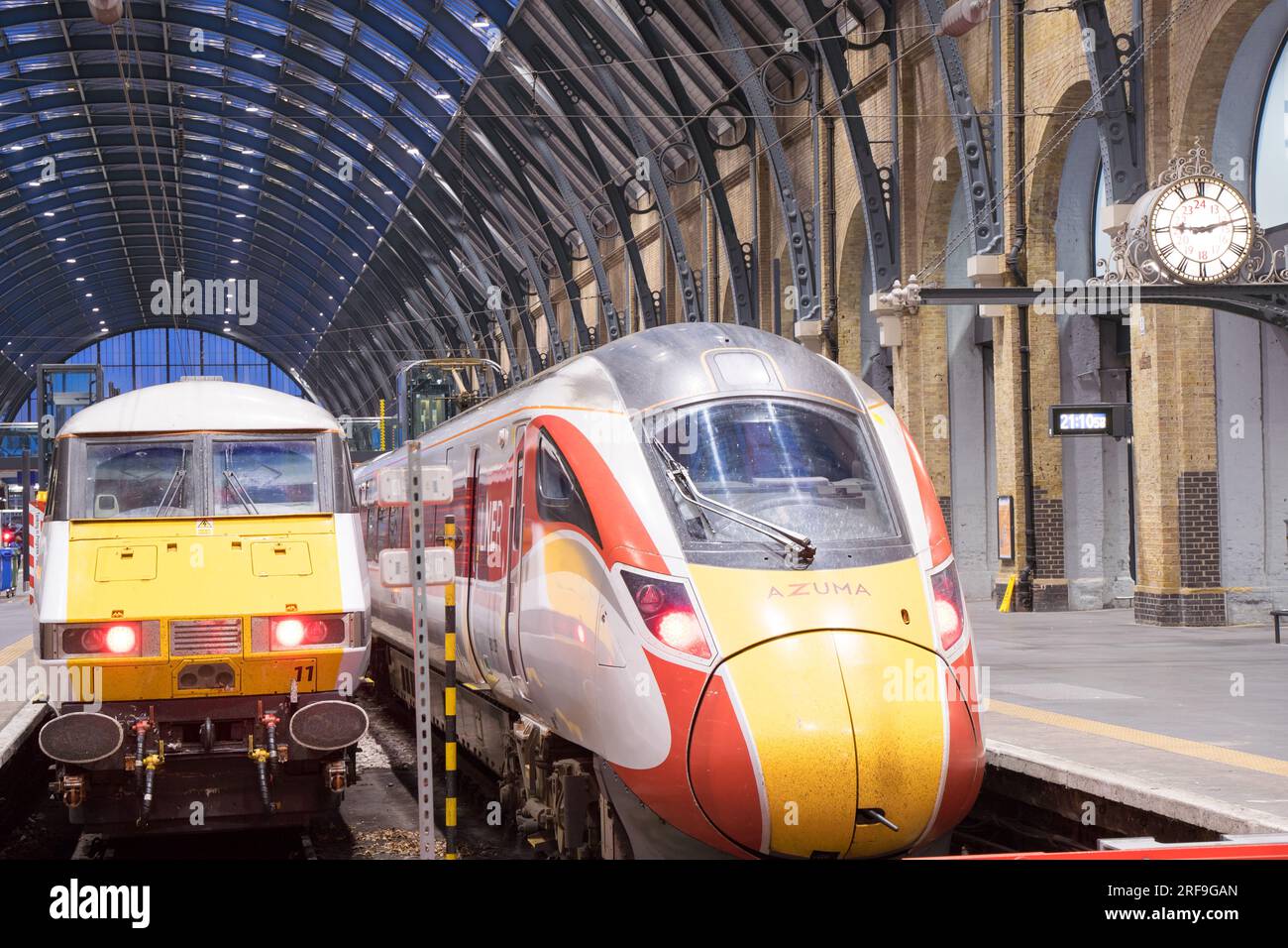 London Kings Cross, UK. 1st August 2023. LNER , London North Eastern ...