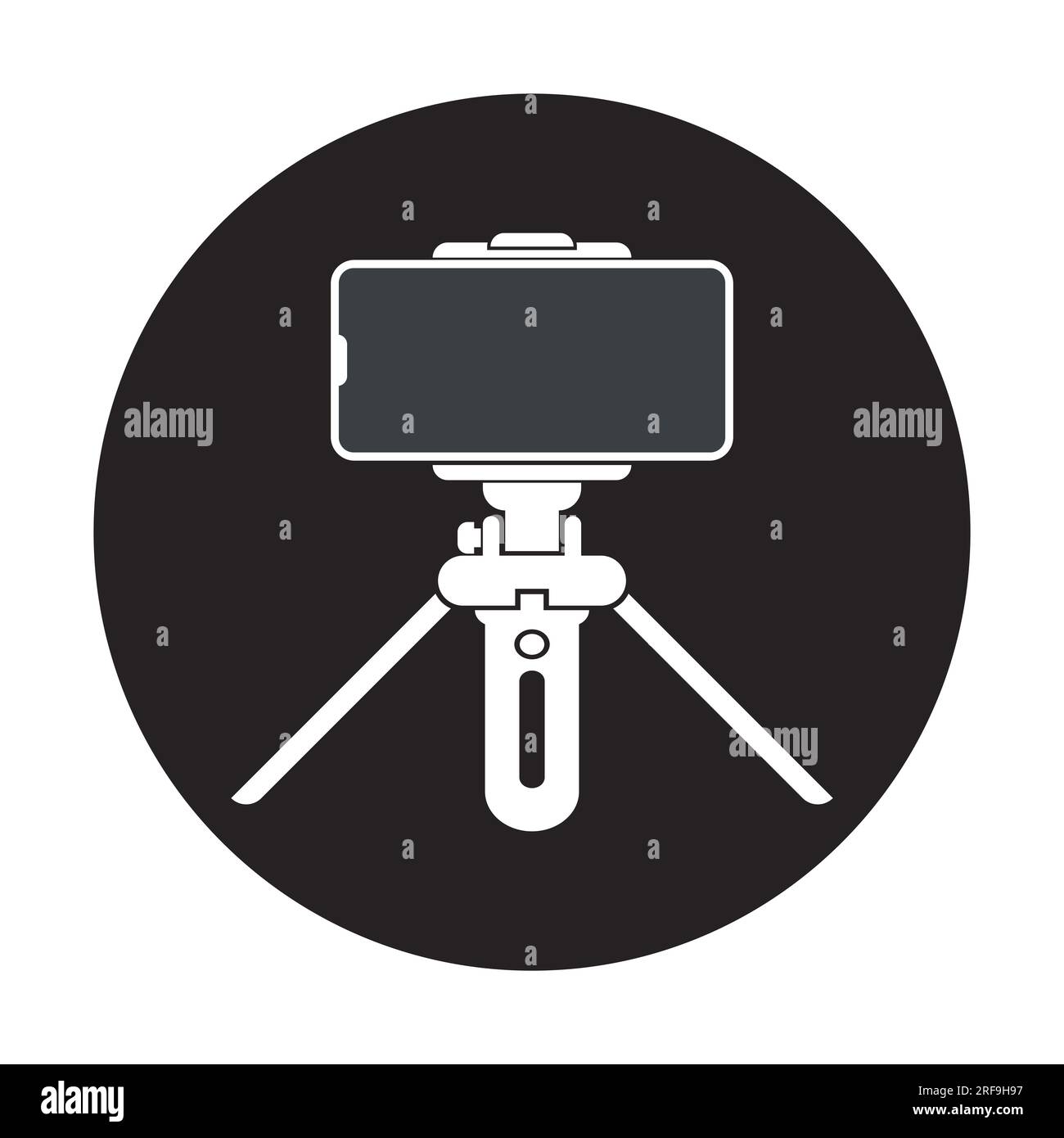 Tripod icon vector illustration symbol design Stock Photo - Alamy