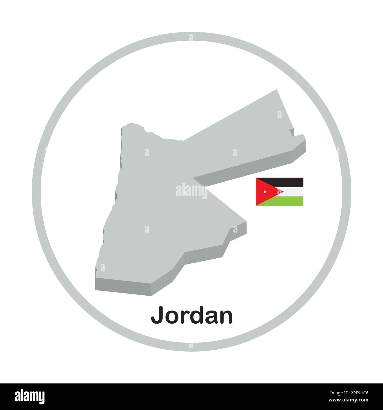 Aqaba vector outline map hi-res stock photography and images - Alamy