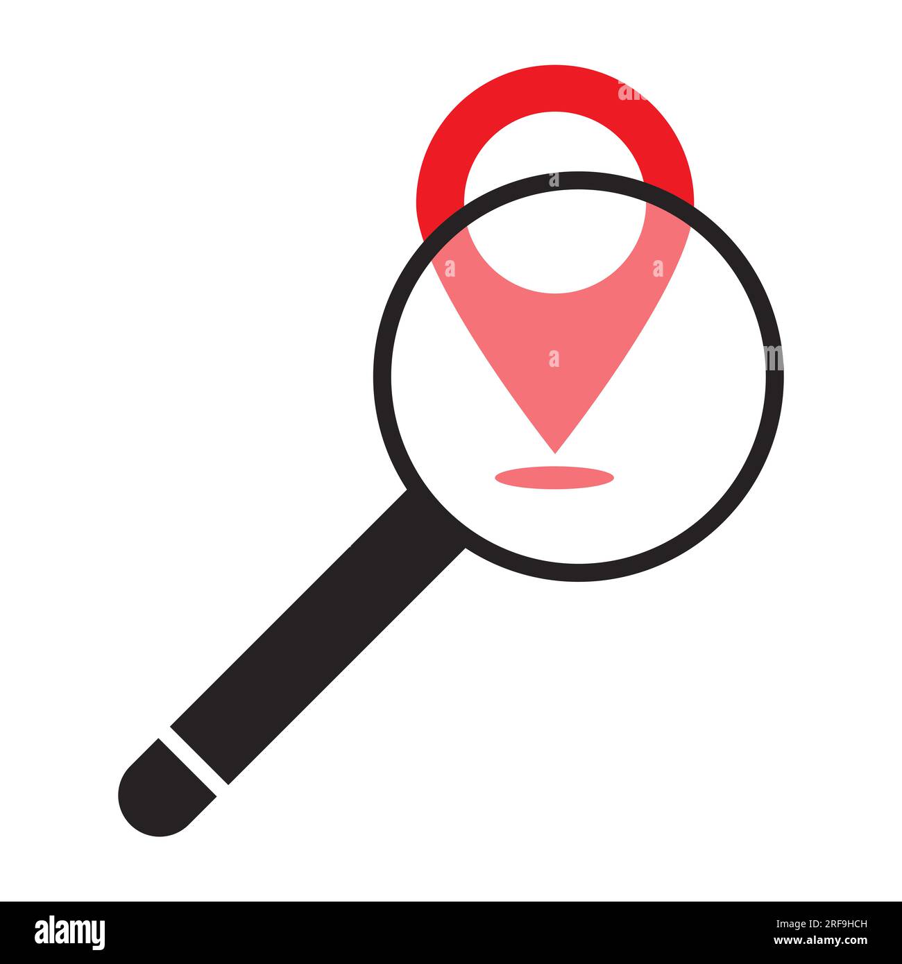 Vector map of lens hi-res stock photography and images - Alamy