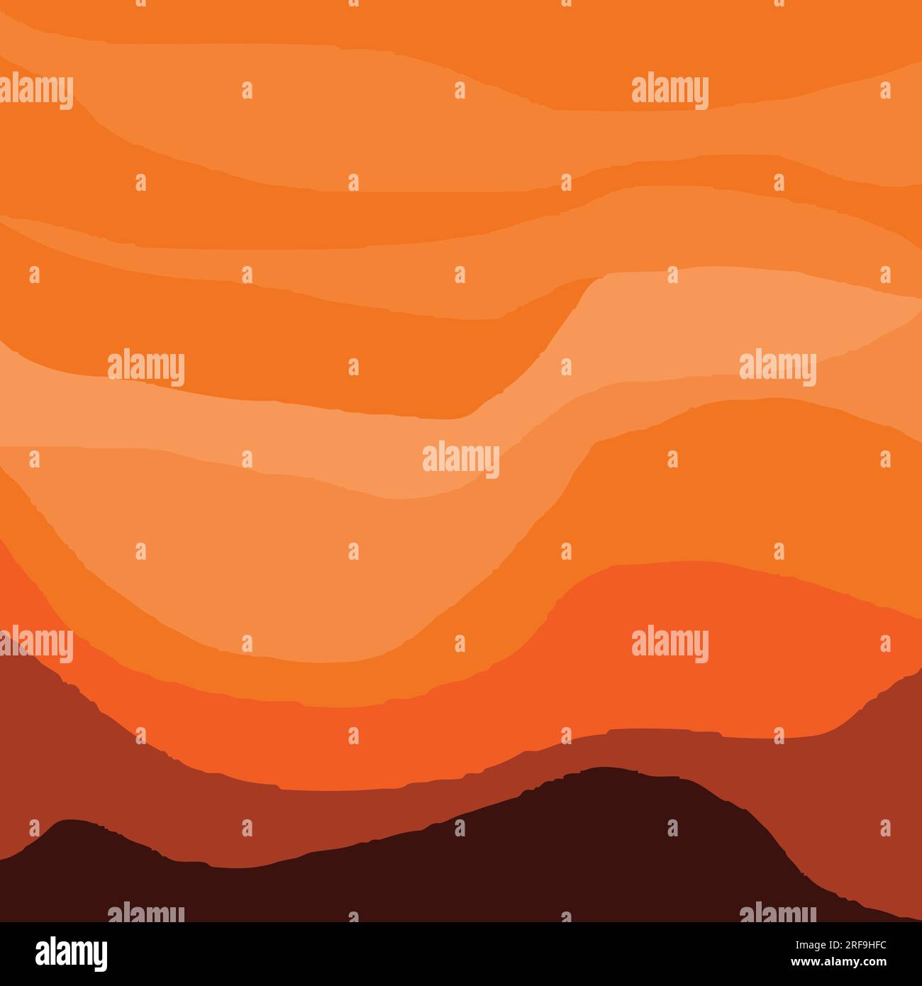 Desert background vector illustration template design Stock Photo - Alamy