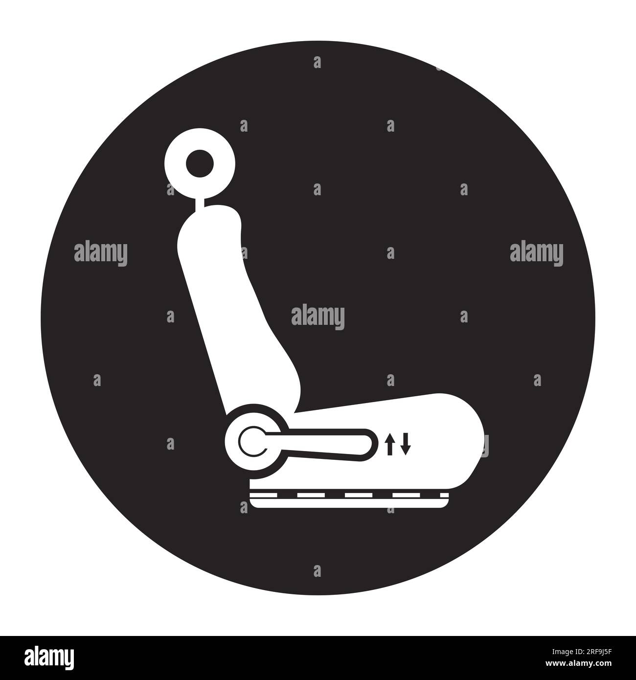 Car seat icon vector illustration symbol design Stock Photo - Alamy