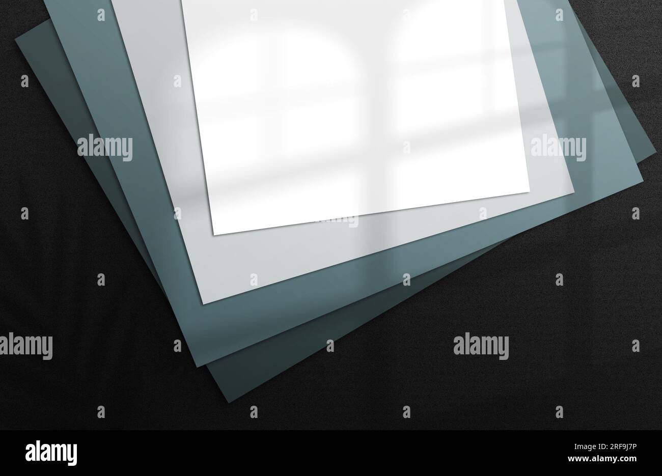 paper logo mockup. A square paper mockup with realistic shades covering ...