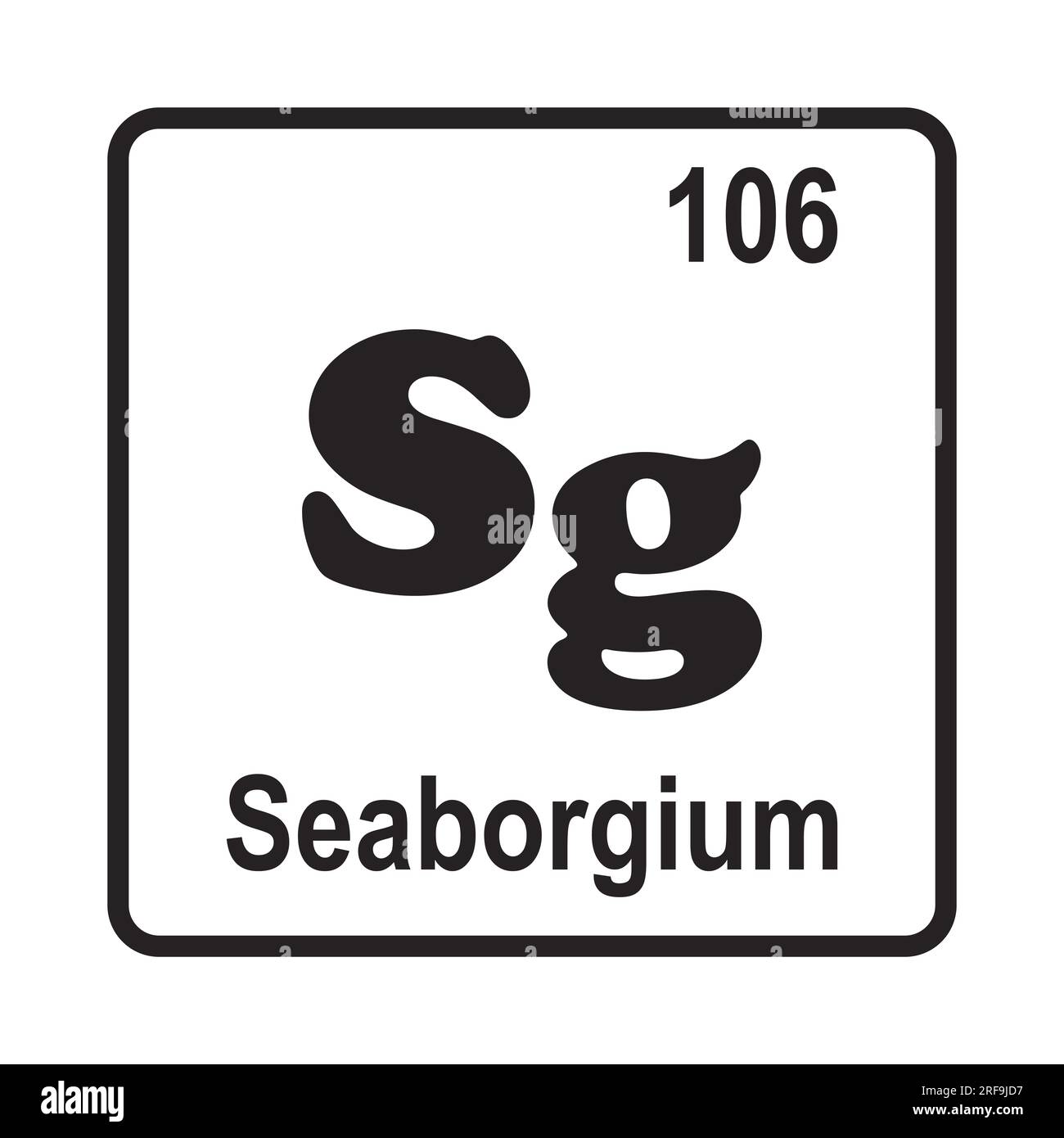 Seaborgium Symbol