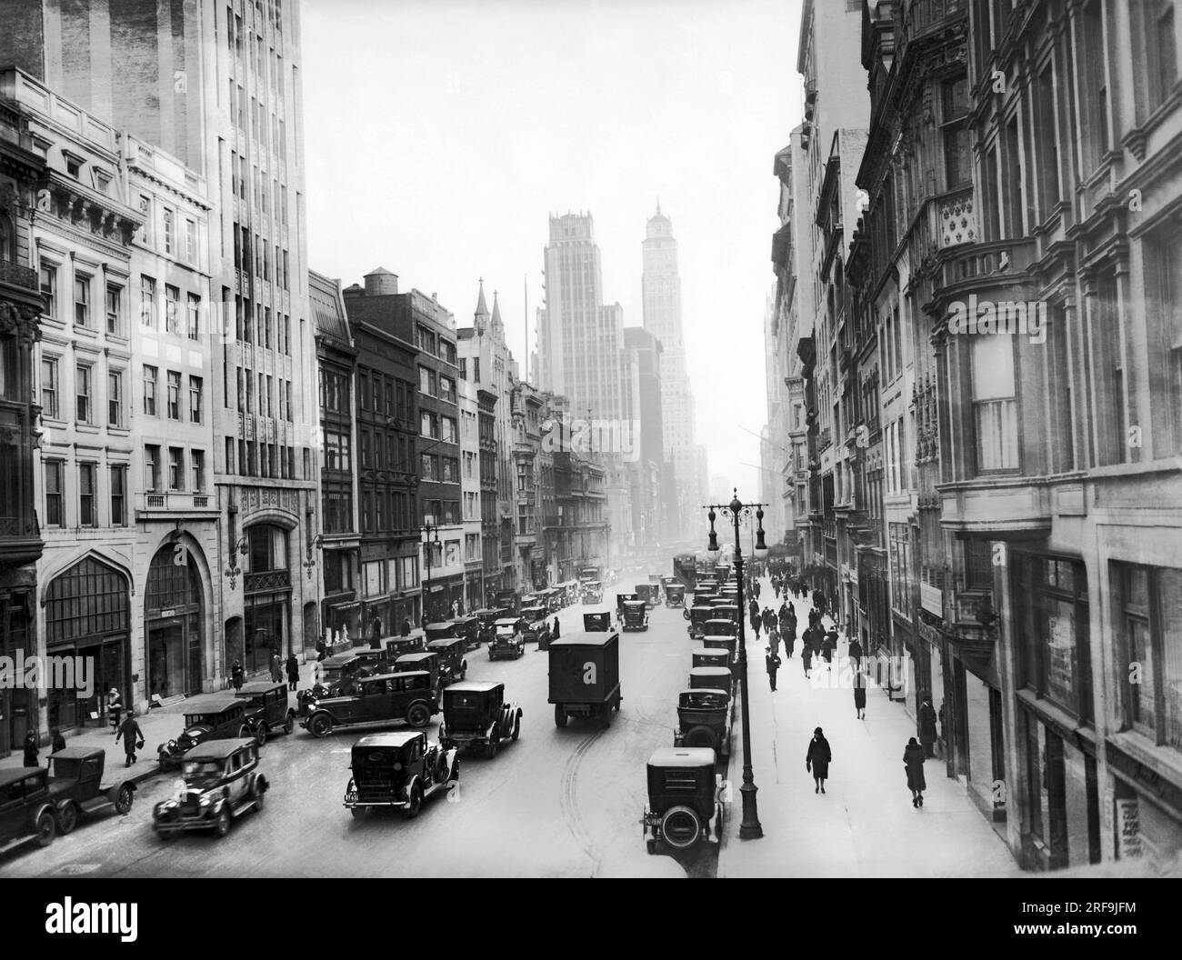 1930s street scene usa Black and White Stock Photos & Images - Alamy