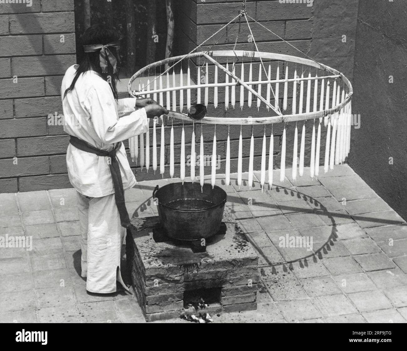 California: c. 1930 The padres tought the Native Americans how to make ...